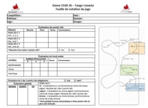 Judges Worksheet – STAR 2b Dance: Canasta Tango (French) – Materials ...