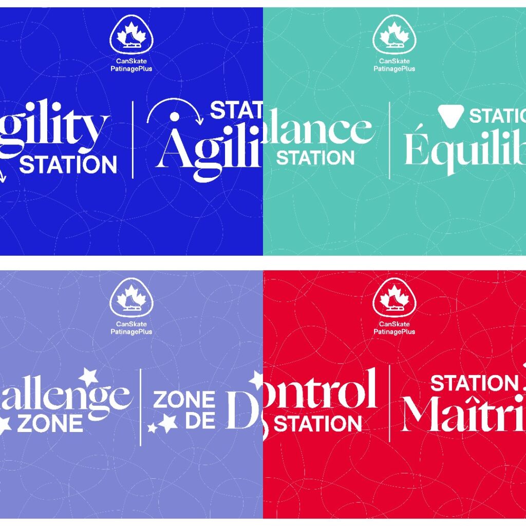 CanSkate Signage (Bilingual) – Materials Catalogue